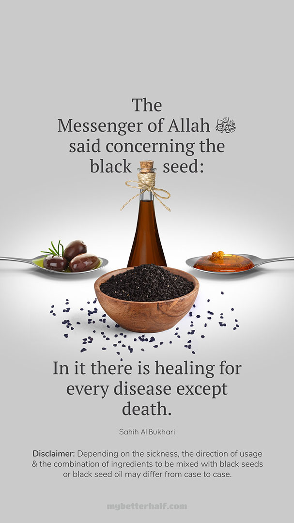 Cures it all except death.. | mybetterhalf Islamic Reminders