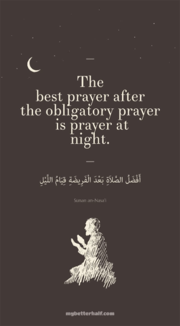 Tahajjud, Taraweeh, Qiyam ul-layl, Salat ul-Layl You name it ...